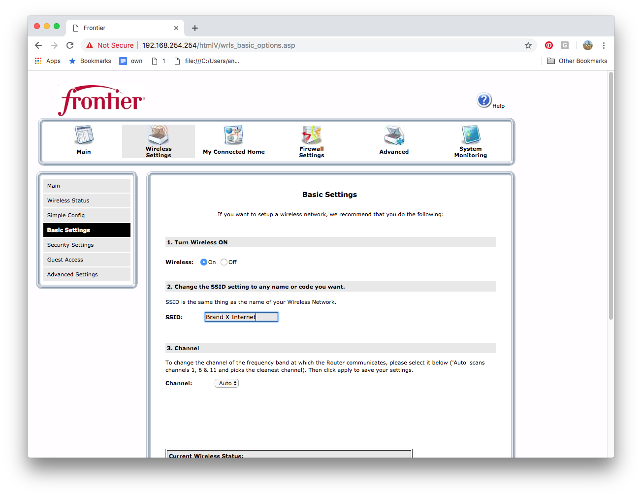Netgear D2200D - Brand X Internet